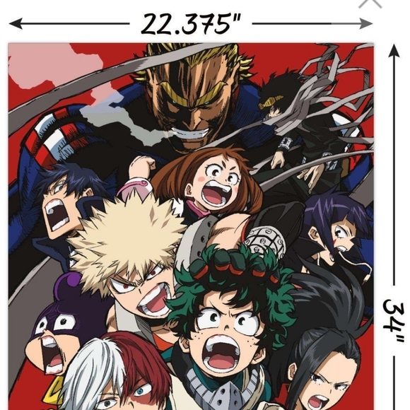 Trends | Art | My Hero Academia Key Art 2 | Poshmark